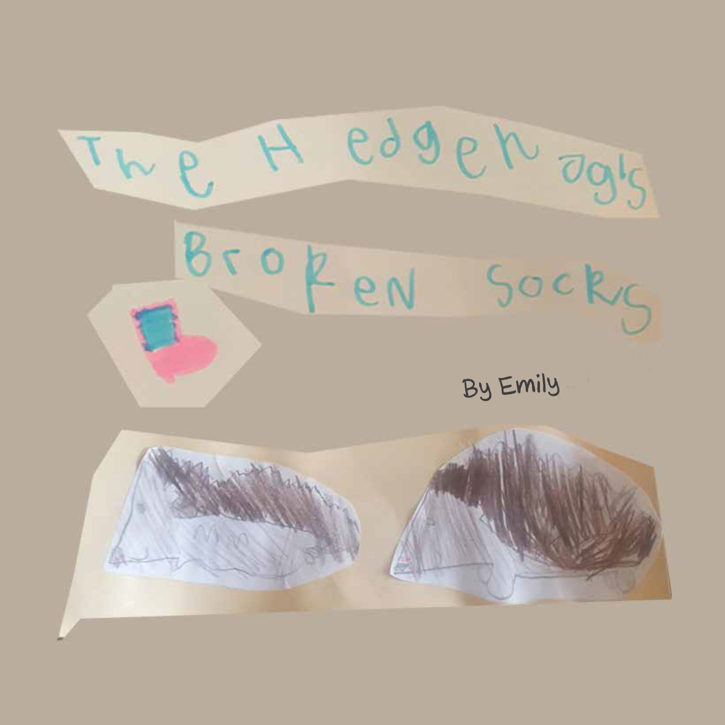 The Hedgehog's Broken Socks by Emily Lovett // Saronti