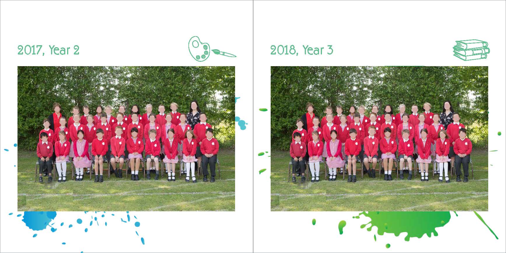 Year 6 School Leavers Memory Book, PTA Fundraiser, Saronti