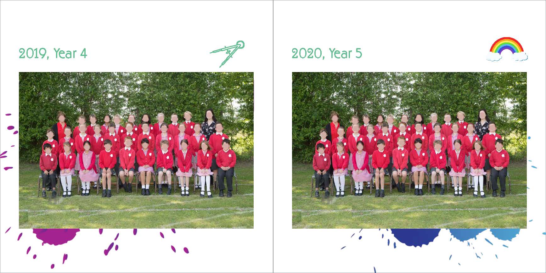 Year 6 School Leavers Memory Book, PTA Fundraiser, Saronti
