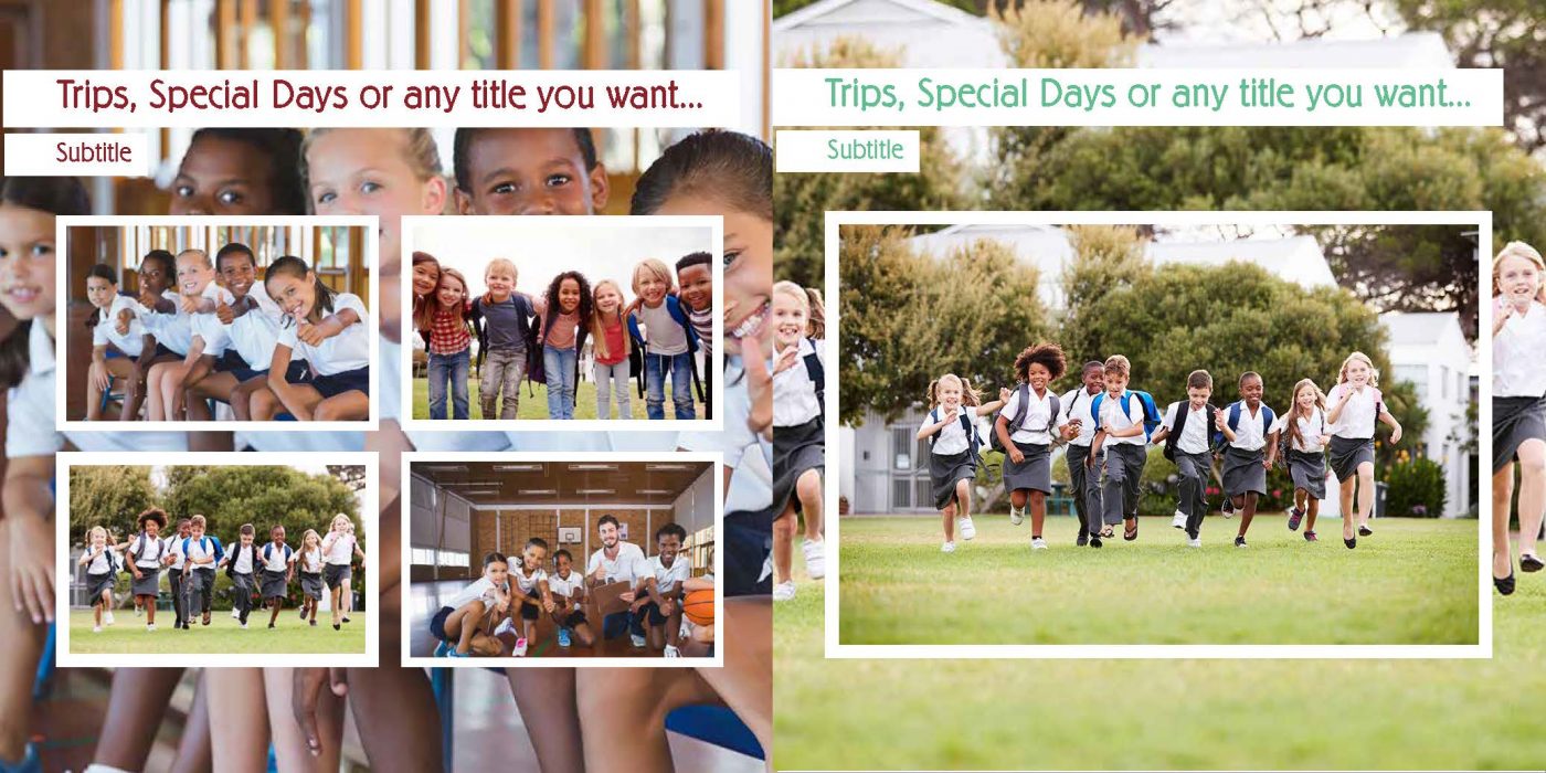 Year 6 School Leavers Memory Book, PTA Fundraiser, Saronti