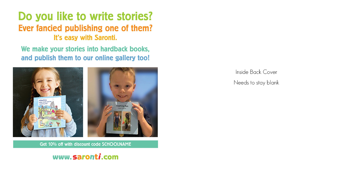 School Fundraising Story Book // PTA Fundraiser // Saronti